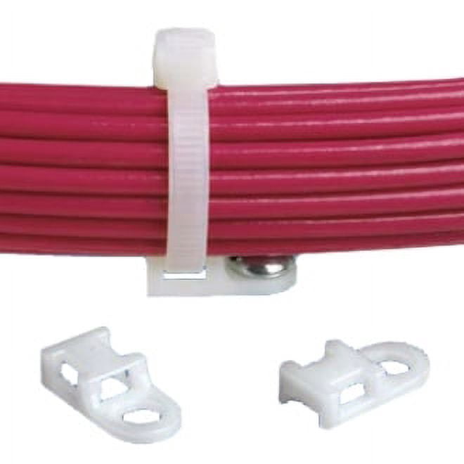Panduit TA1S10-M0 Cable Tie Anchor Mounts, #10 Screw, Indoor/Outdoor ...