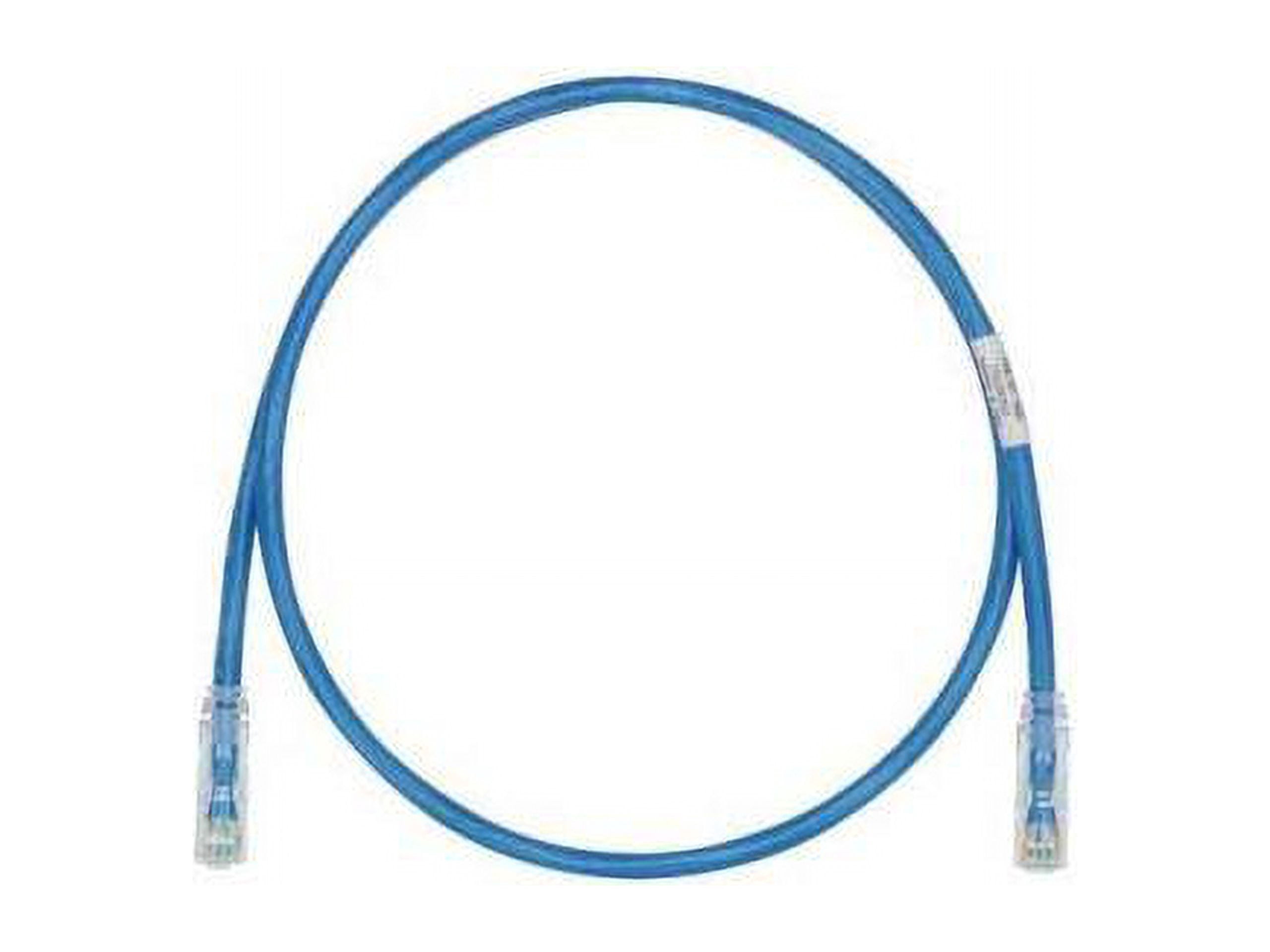 Panduit UTP28SP15BU 15 ft. Cat 6 Black Network Ethernet Cable - Walmart ...