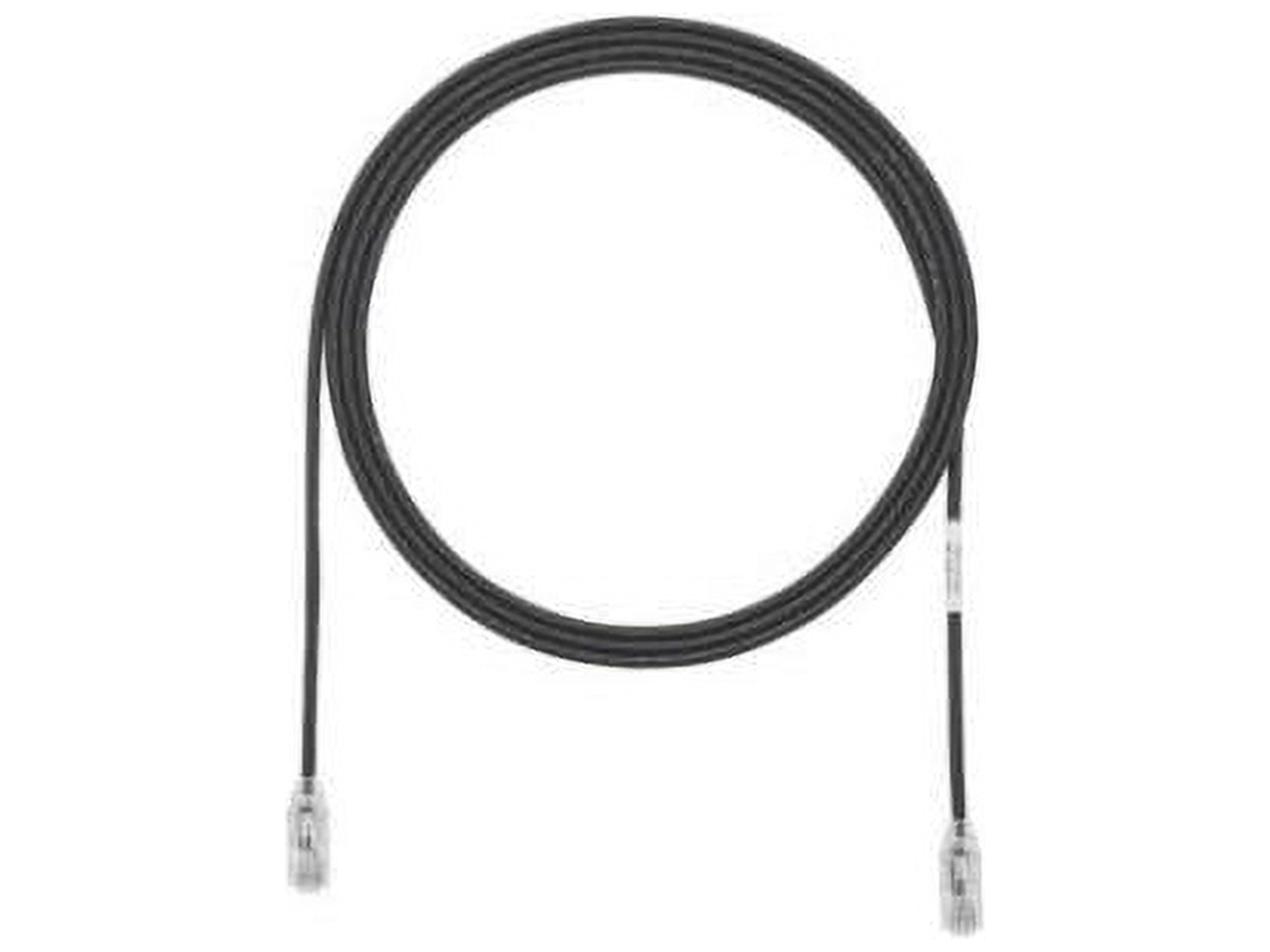 Panduit UTP28SP3BL 3 ft. Cat 6 Black Copper Patch Cable - Walmart.com