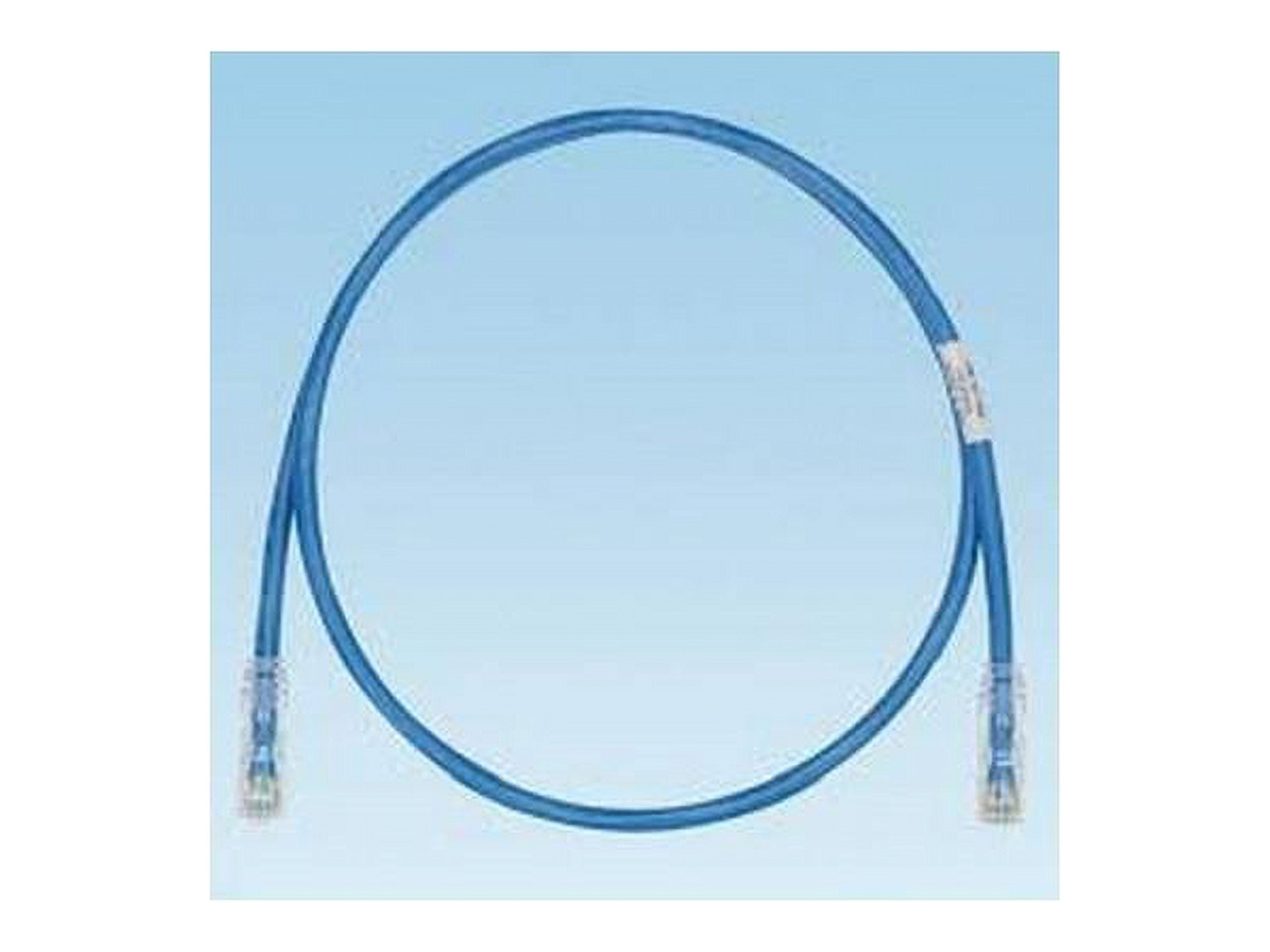 Panduit UTPSP7BUY 7 ft. Cat 6 Blue Network Ethernet Cable - Walmart.com