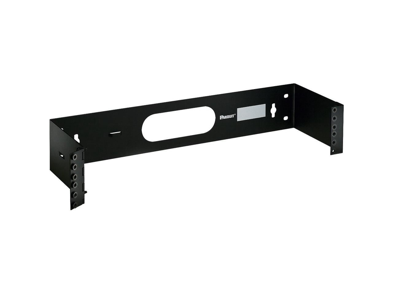 Panduit - WBH2 - Panduit WBH2 Wall Mount for Patch Panel - Black - 20 ...