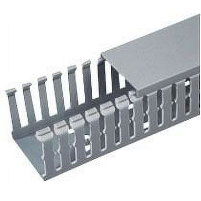 Panduit Wire Duct,Narrow Slot,Gray,1.26 W x 4 D F1X4LG6 - Walmart.com