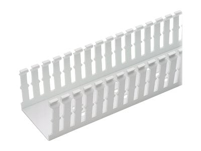 Panduit Wire Duct,Narrow Slot,White,1.75 W x 3 D F1.5X3WH6 - Walmart.com