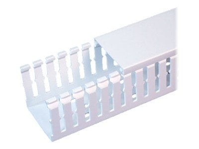 Panduit Wire Duct,Narrow Slot,White,3.25 W x 4 D F3X4WH6 - Walmart.com