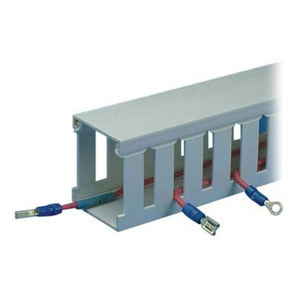 Panduit Wire Duct,Wide Slot,White,2.25 W x 2 D G2X2WH6 - Walmart ...