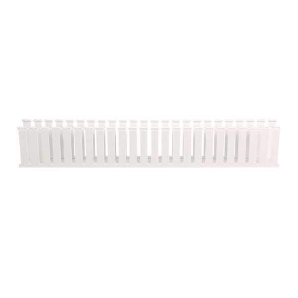 Panduit Wire Duct,Wide Slot,White,2.25 W x 4 D G2X4WH6 - Walmart.com