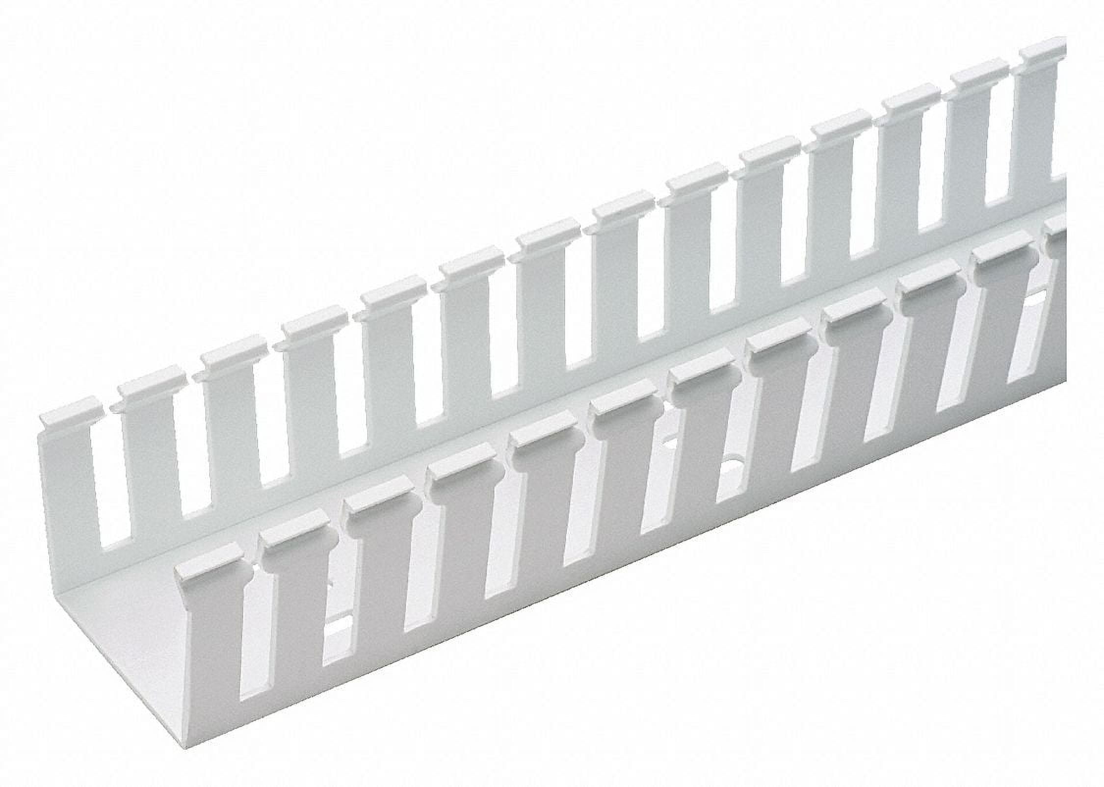 Panduit Wire Duct,Wide Slot,White,2.25 W x 4 D G2X4WH6 - Walmart.com