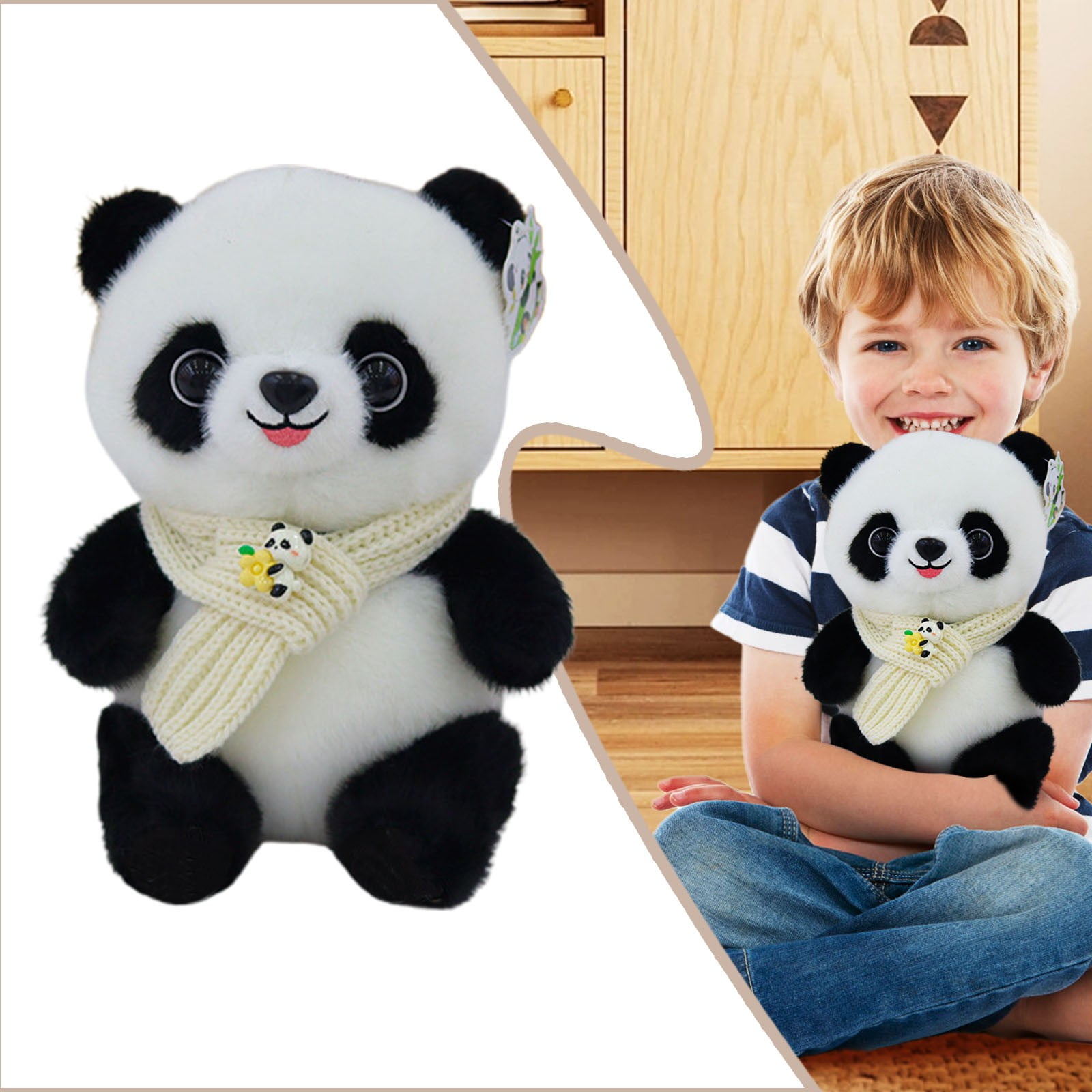 The Pandy Emotional Healing On Demand,Panda Ai Plush for Emotional Support, Mimics Natural ...