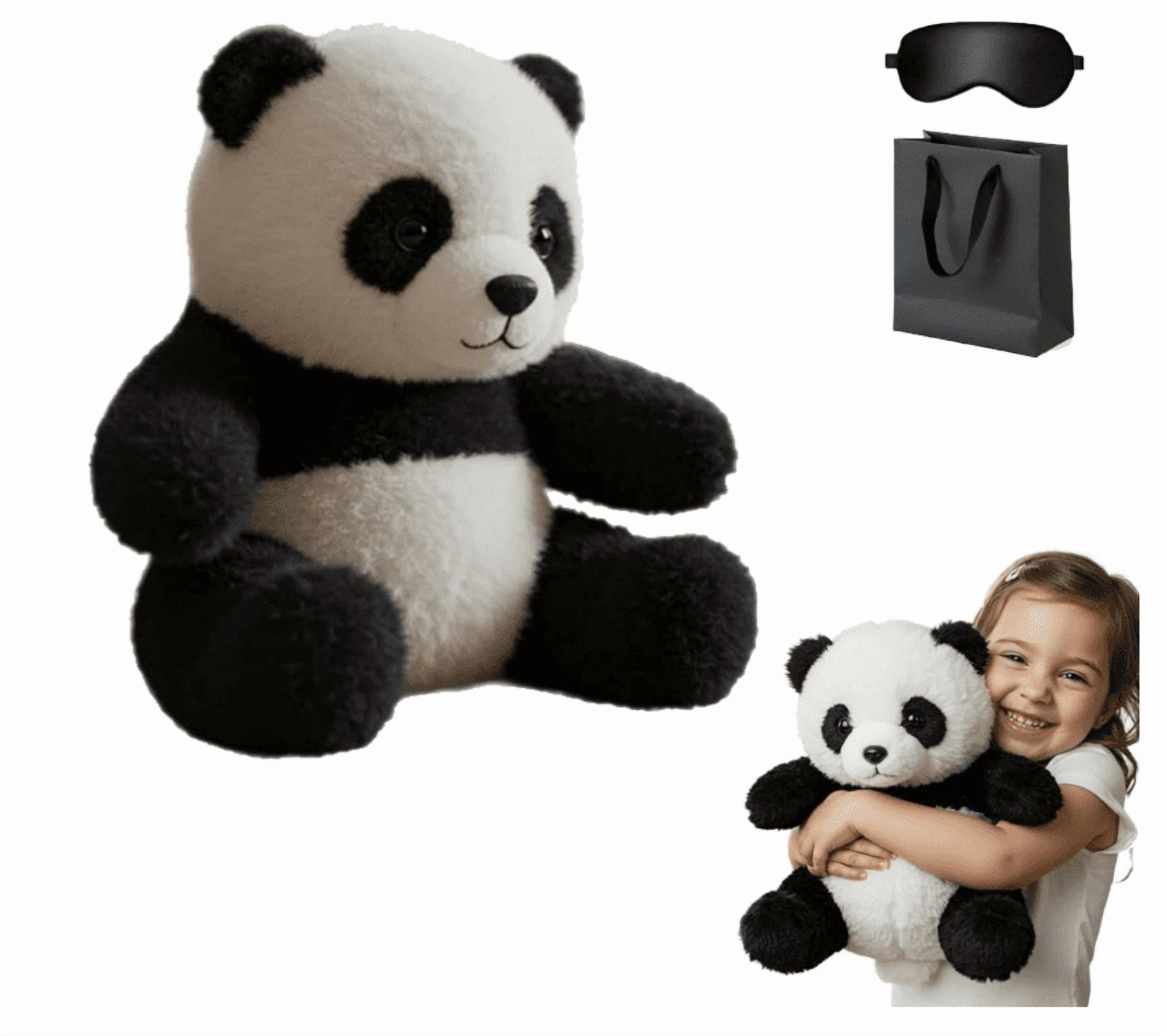 Pandy, The Pandy2.0 - Hugmotion Engine, First Plushtoy That Hugs You Back, Ultra-Soft Fur and ...