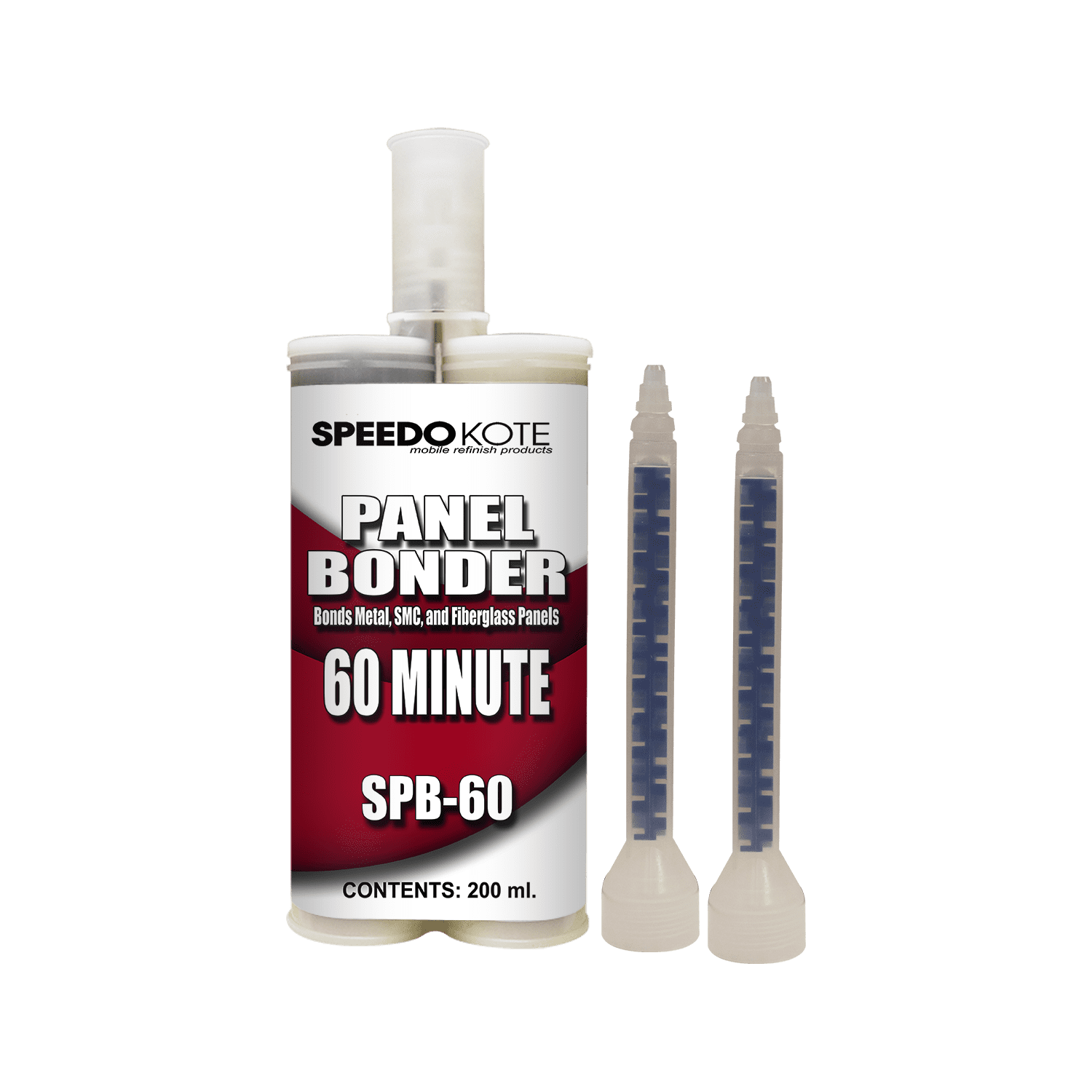 Panel Bonding Adhesive, 2 Component, 200 mL Cartridge with 2 tips, SPB ...