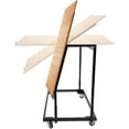 Panel Handler Cart and Shop Stand, Steel Tilting Panel Mover Mobile ...