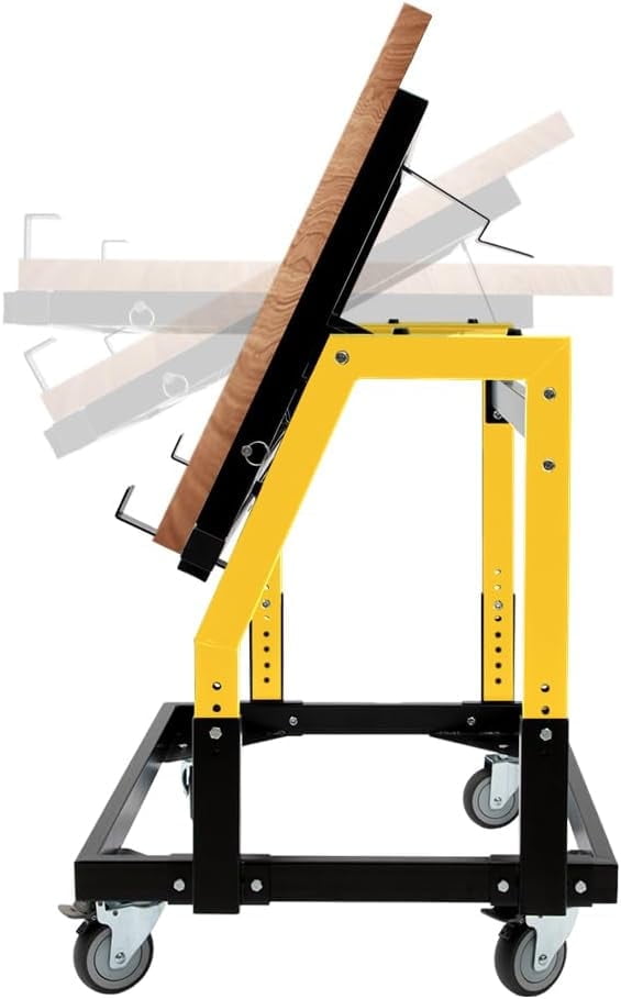 Panel Handler Cart and Shop Stand, Steel Tilting Panel Mover Mobile ...