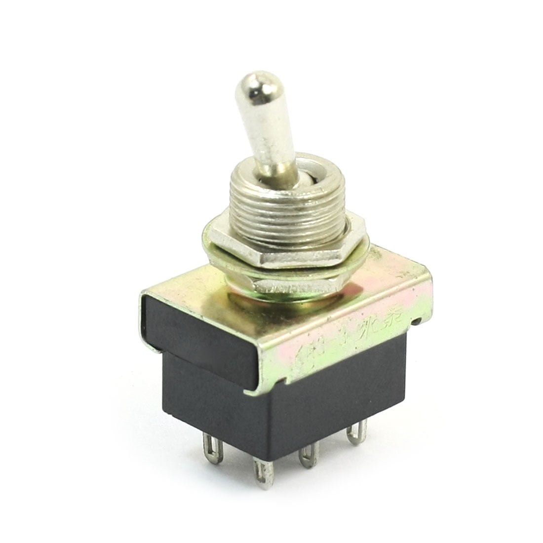 Panel Mount 6 Pin 2PDT ON/OFF 2 Position Toggle Switch 220V 3A KN3-3 - Walmart.com