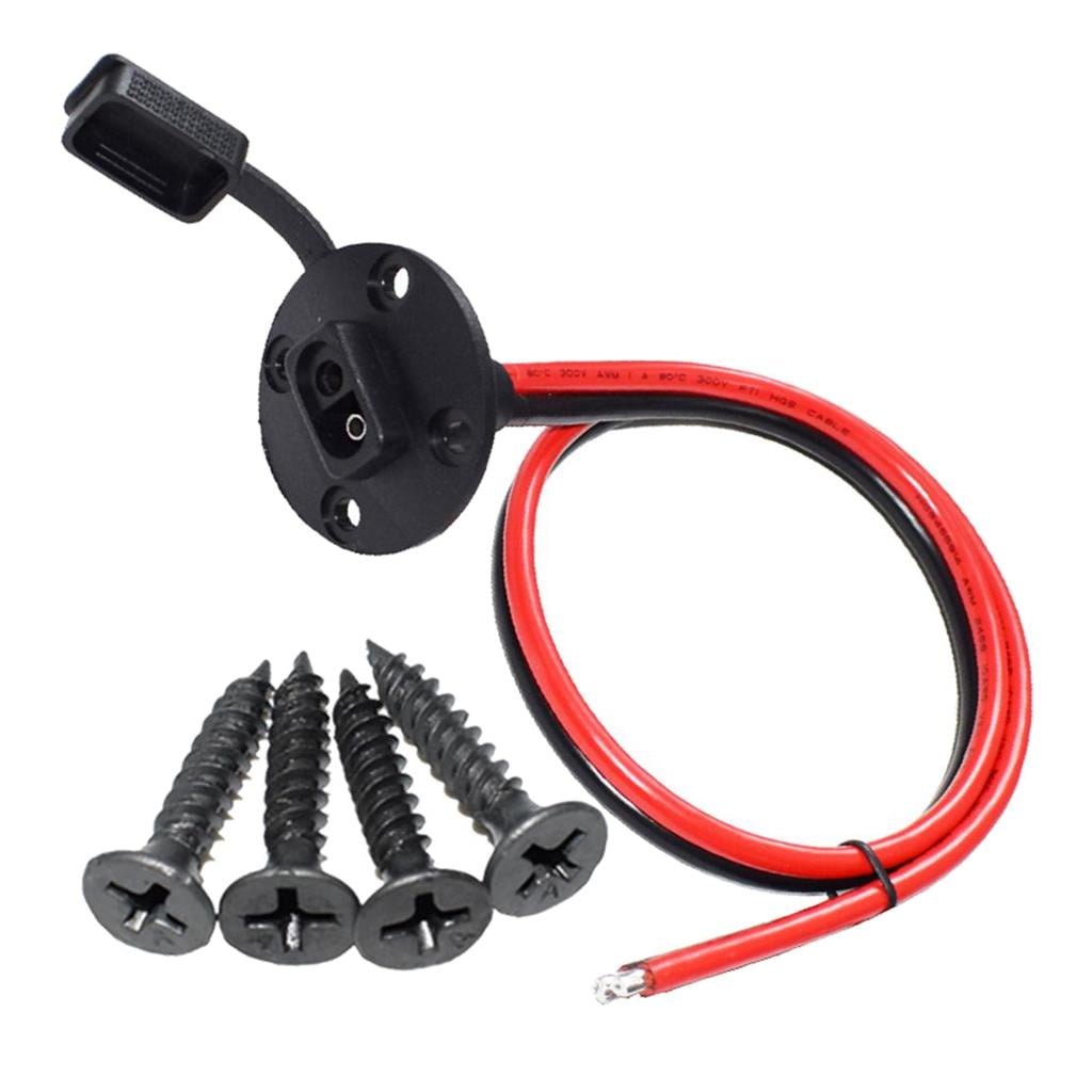 Panel Mount Universal 60 Cm SAE Socket Side Wall Connection Cable ...