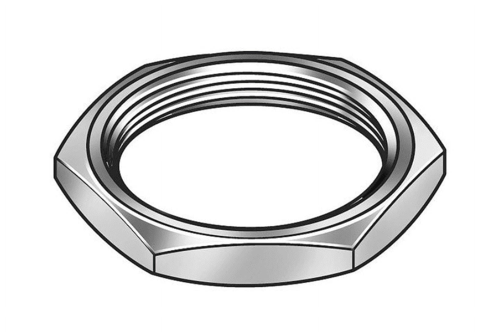 Panel Nut, 3/4-20, Hex, Stainless, Plain - Walmart.com