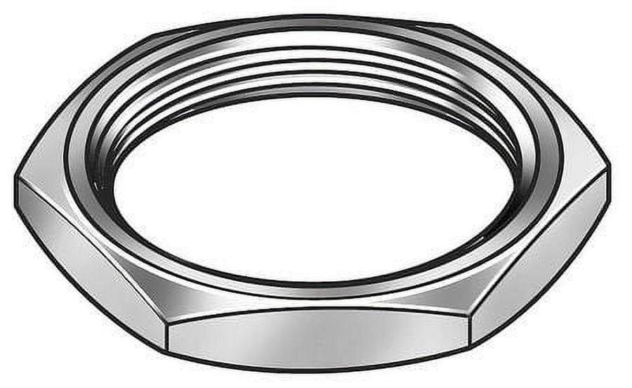 Panel Nut, 7/16-28, Hex, Stainless, PK2 - Walmart.com