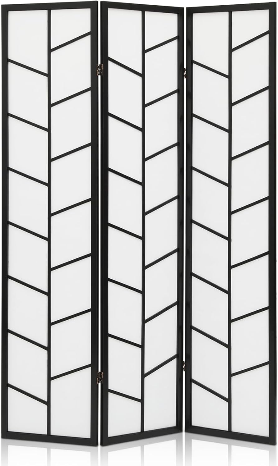 Panel Room Divider, Rhombus Grid Partition Room Divider, Japanese ...