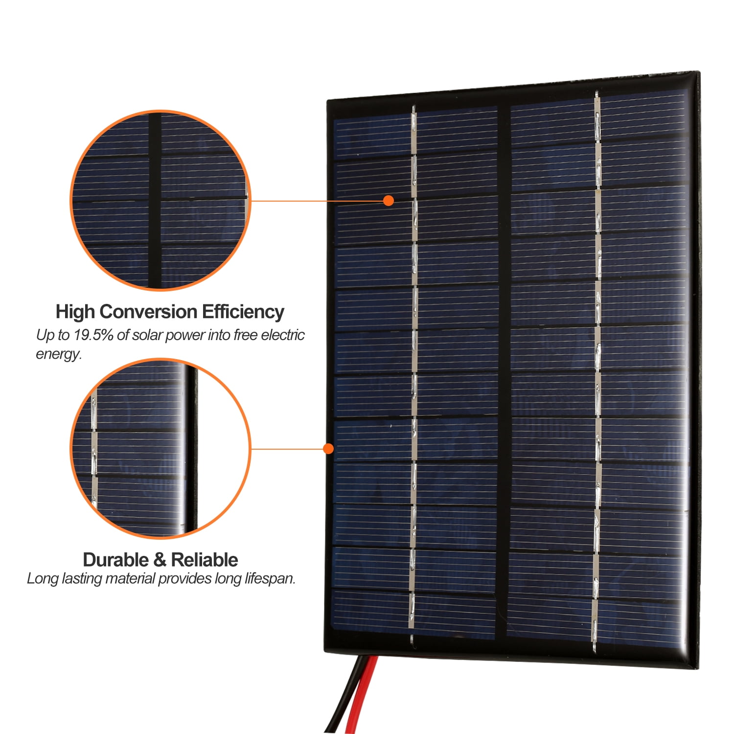 Panel ,Silicon Solar Cell Lamp Fan Pump Compatible Lamp Fan 2w 12v ...