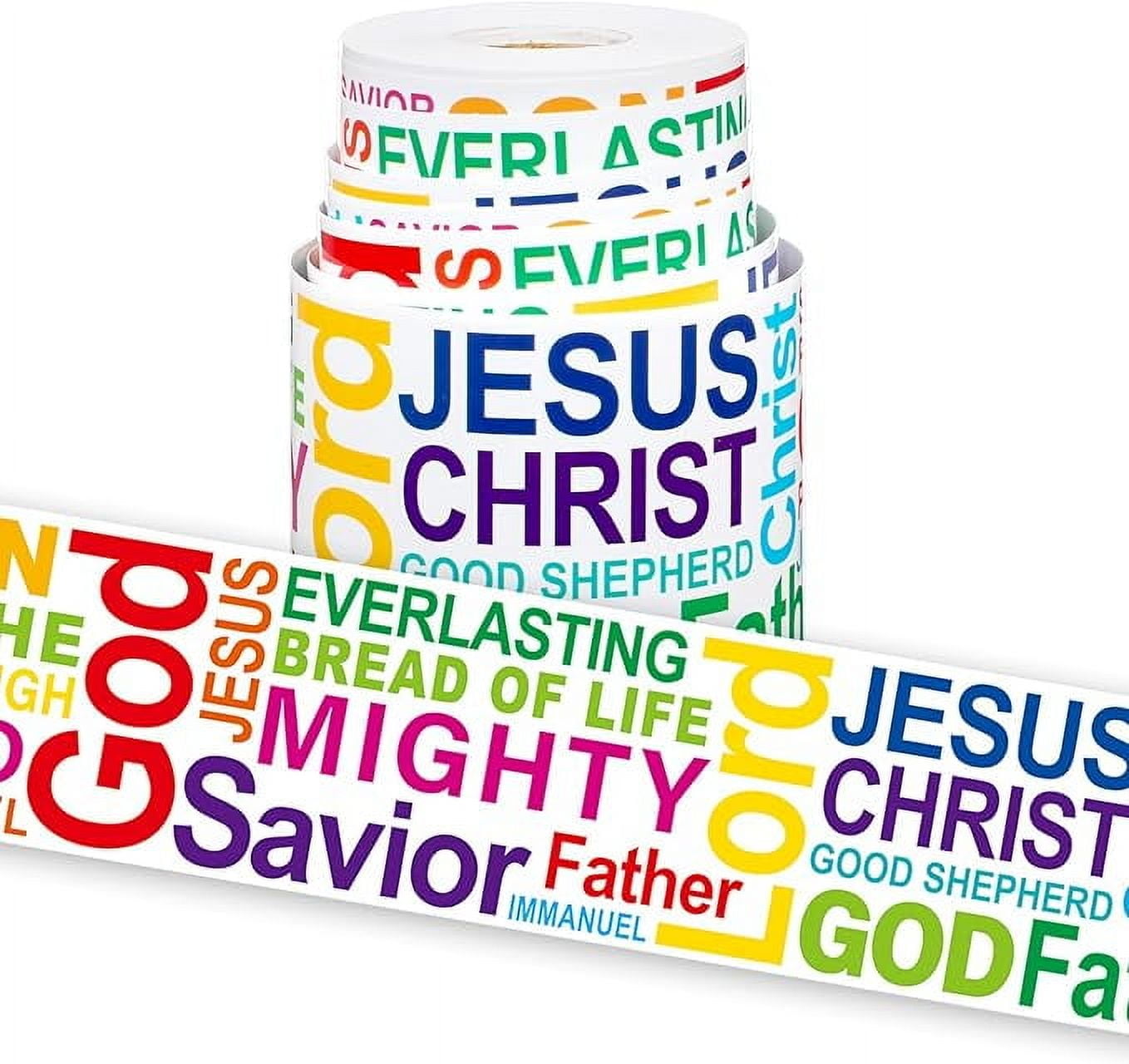Panelee Christian Jesus Border 68.9 Feet Bulletin Board Border ...