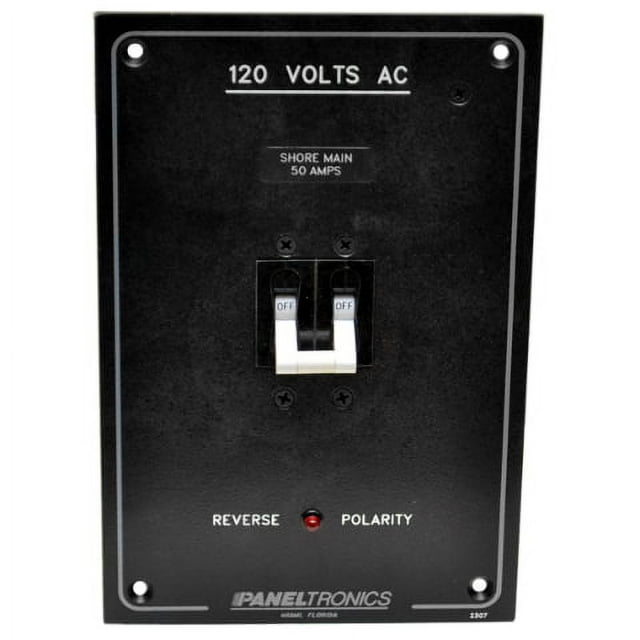 Paneltronics Boat Shore Power Breaker Panel 2307 | 120 Volt 50 Amp ...
