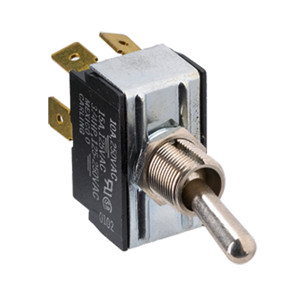 Paneltronics DPDT ON/OFF/ON Metal Bat Toggle Switch [001-011] - Walmart.com