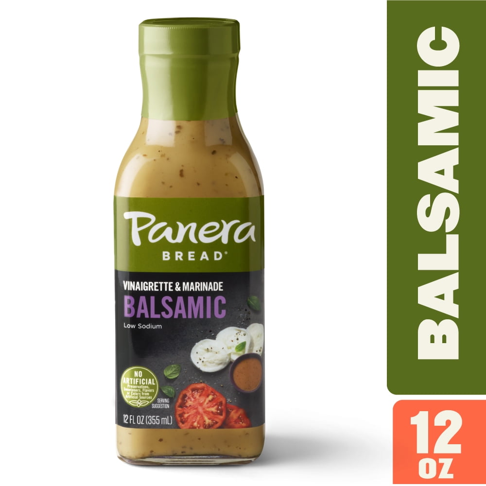 Panera Bread Balsamic Vinaigrette Dressing, 12 fl oz - Walmart Business ...