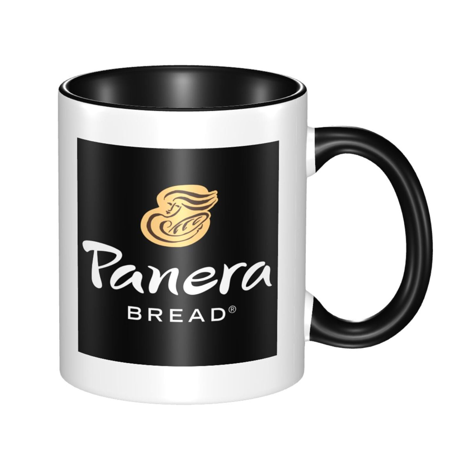 Panera Bread Ceramic Coffee Mug Classic Drinking Cups with Handle Tea Cup Novelty Coffee Cup for ...