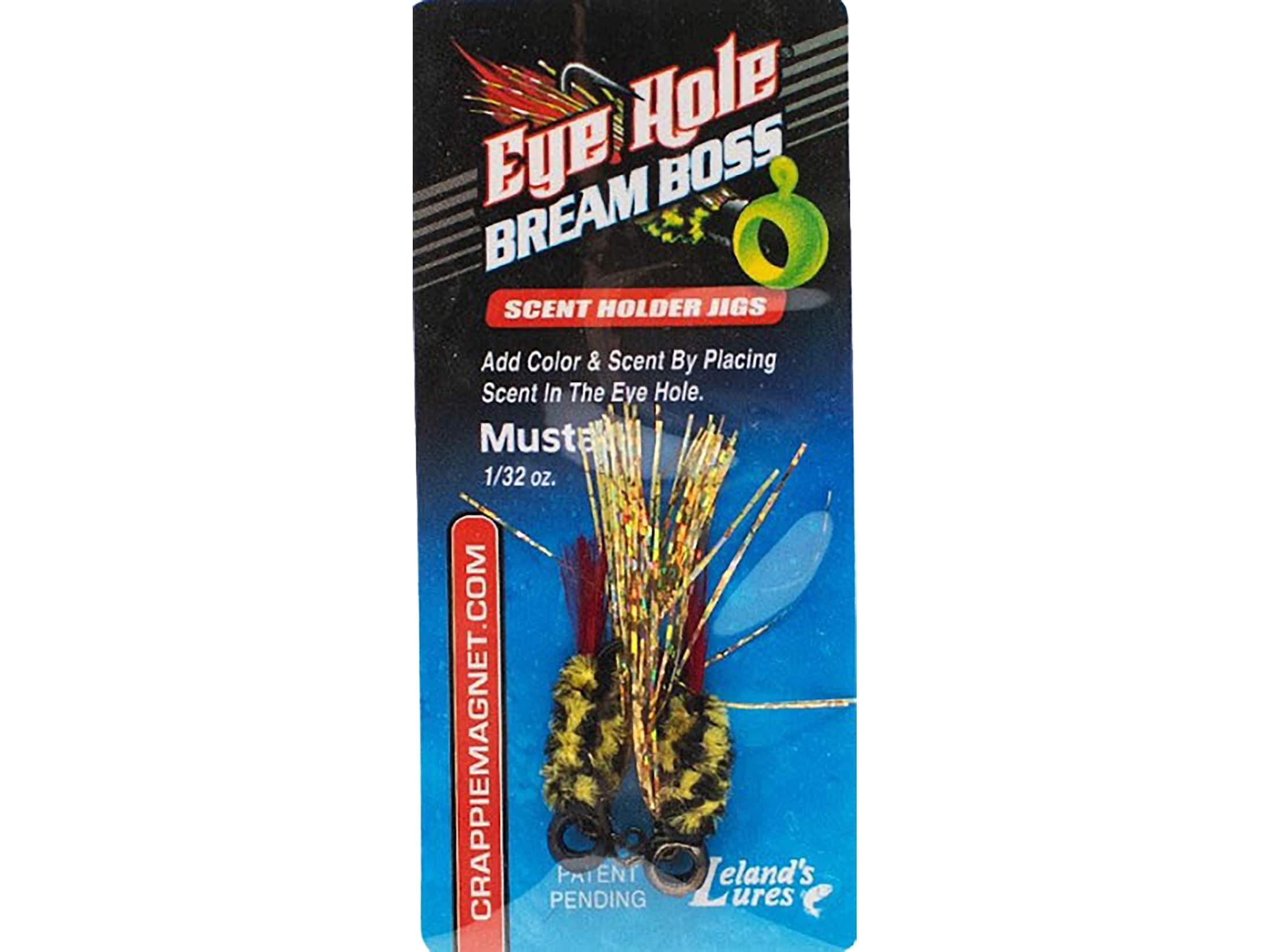 Panfish Magnet Eye Hole Bream Boss Jig Bumblebee 1/32 oz - Walmart.com