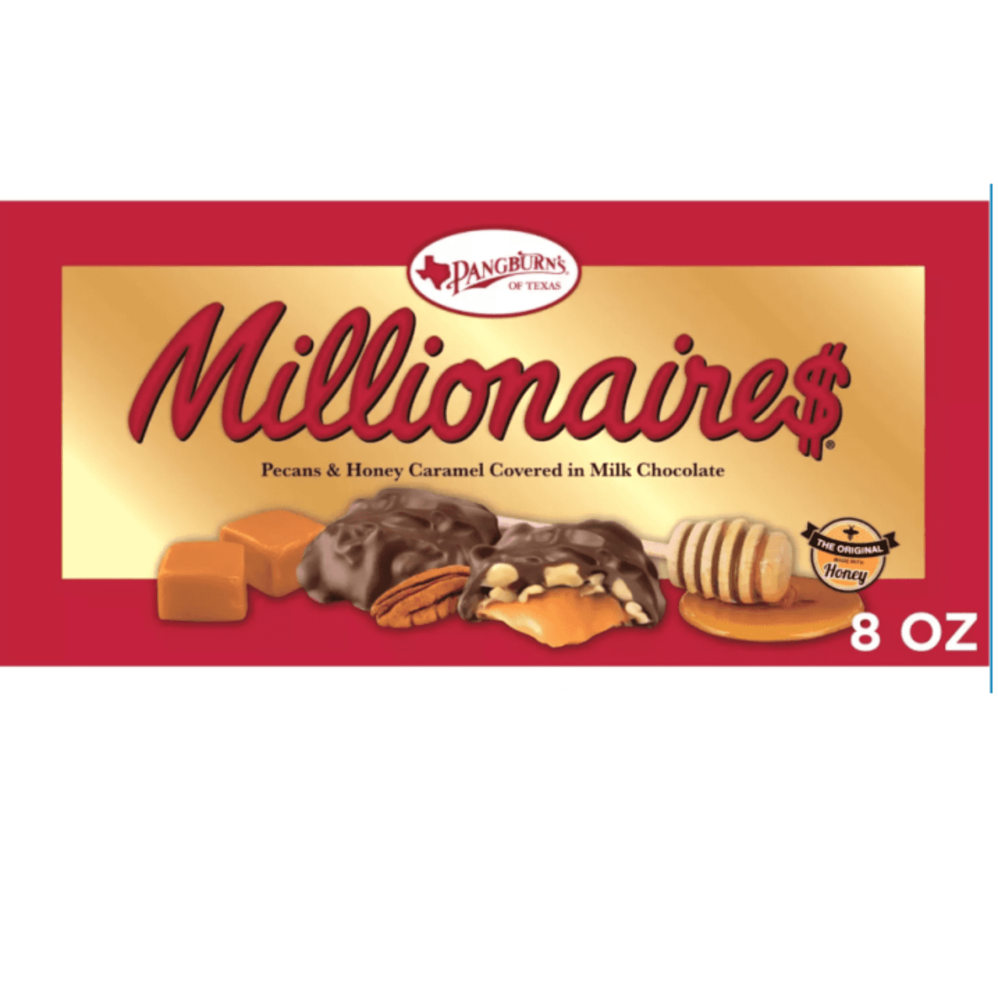 Pangburn's Pecan Delights Milk Chocolate Candy Gift Box, 8 oz - 9 ...