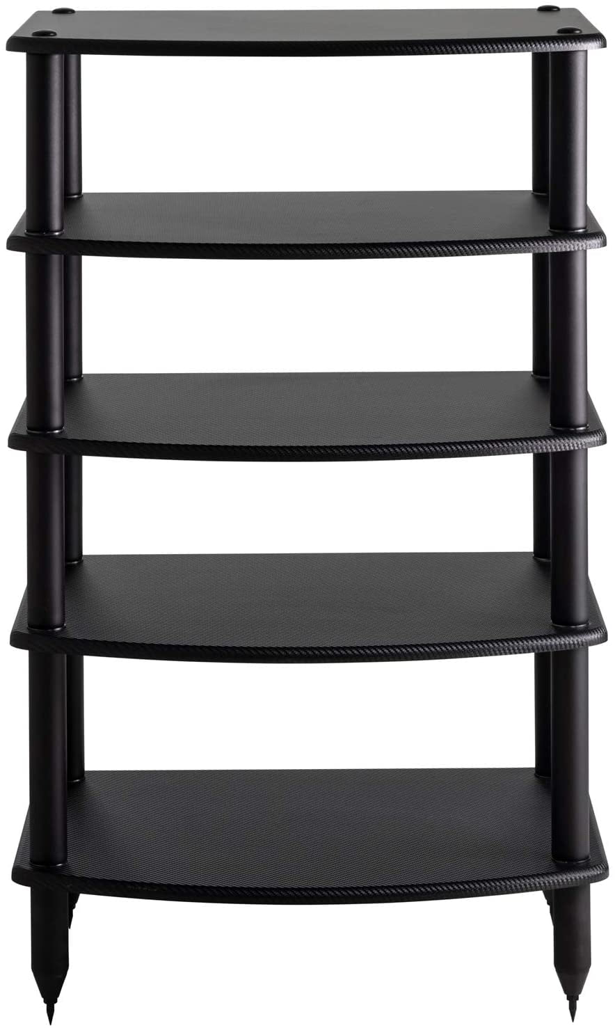 Pangea Audio Vulcan Five Shelf Audio Rack for Video Components, TV ...