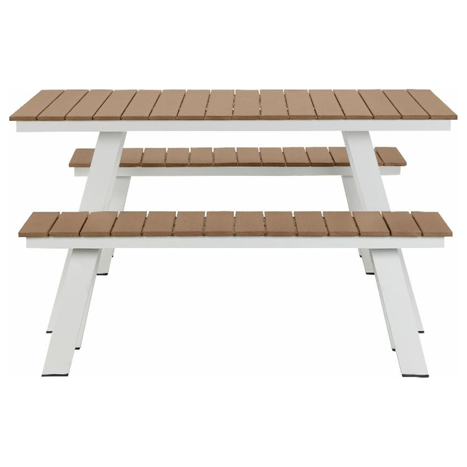 Pangea Home Jack 3 Piece Aluminum and Resin Outdoor Dining Set ...