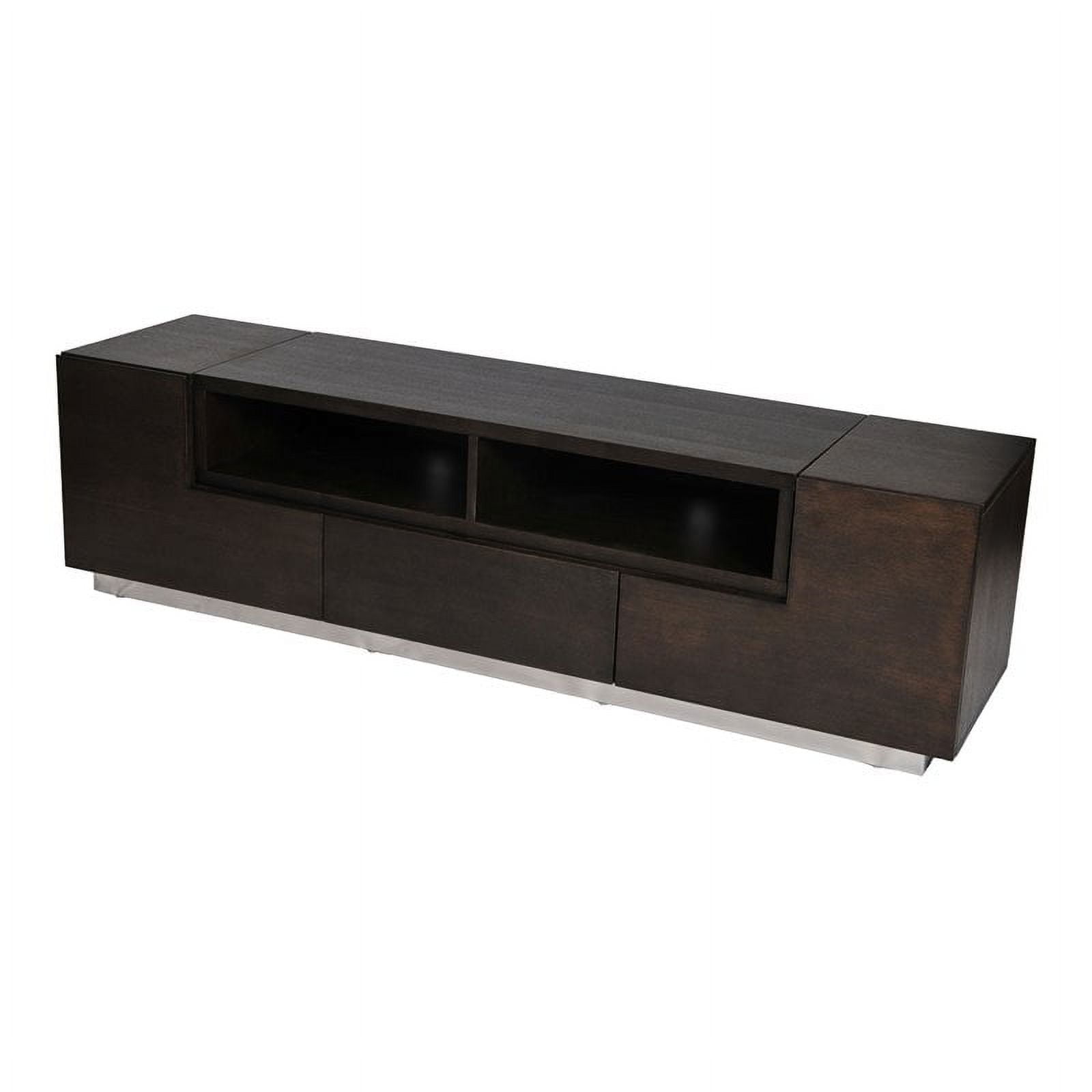 Pangea Home Matrix Short Modern Wood Veneer Buffet in Espresso ...