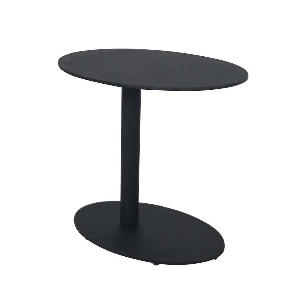 Pangea Home Sunset Modern Aluminum Frame Frame Patio Side Table in ...