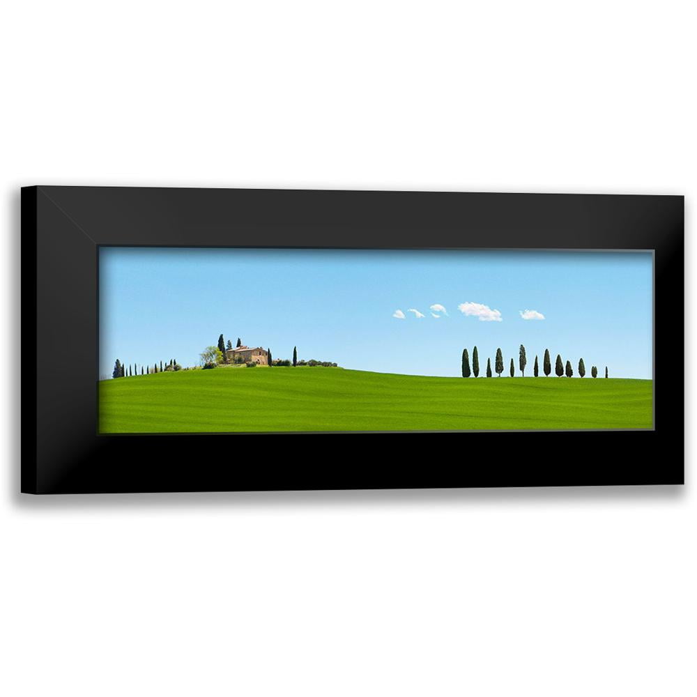 Pangea Images 24x11 Black Modern Framed Museum Art Print Titled ...