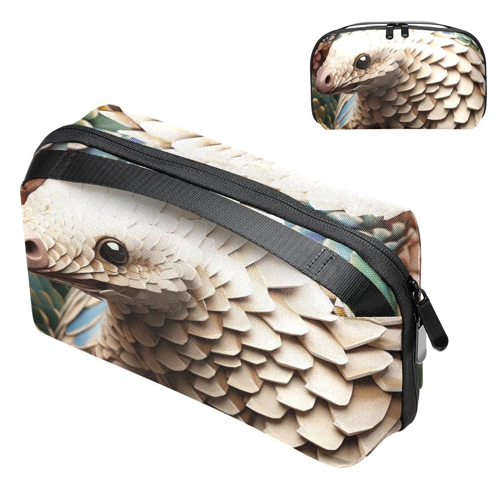 Pangolin Digital Bag Organizer Travel Case with Oxford Fabric Waterproof Material - 5.9x9.44x3 ...