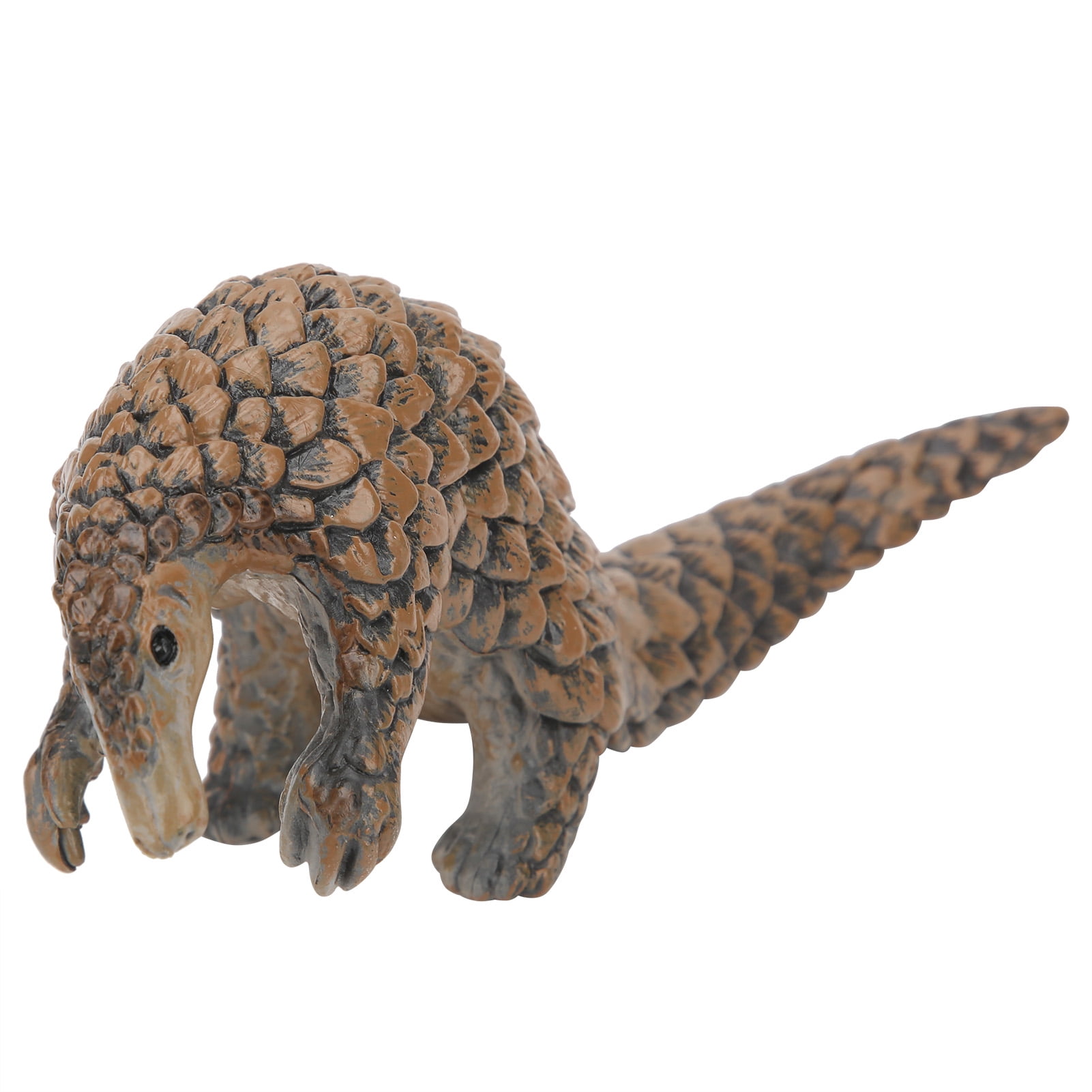 Pangolin Hand Painted Toy Figure, Highly Detailed Pangolin Statue Retro ...