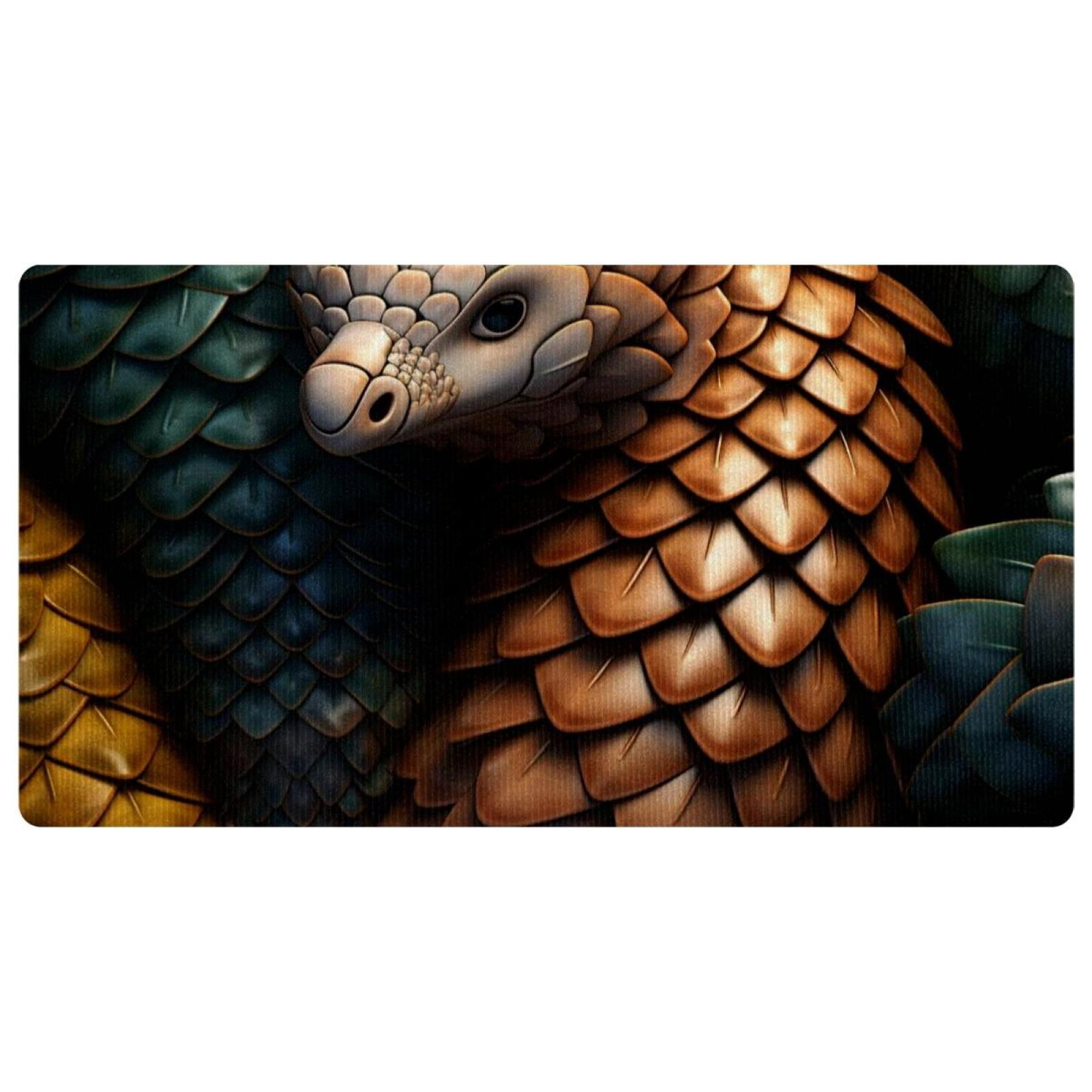 Pangolin Kitchen Rug, Washable Kitchen Rugs , Runner Mat for Floor ...