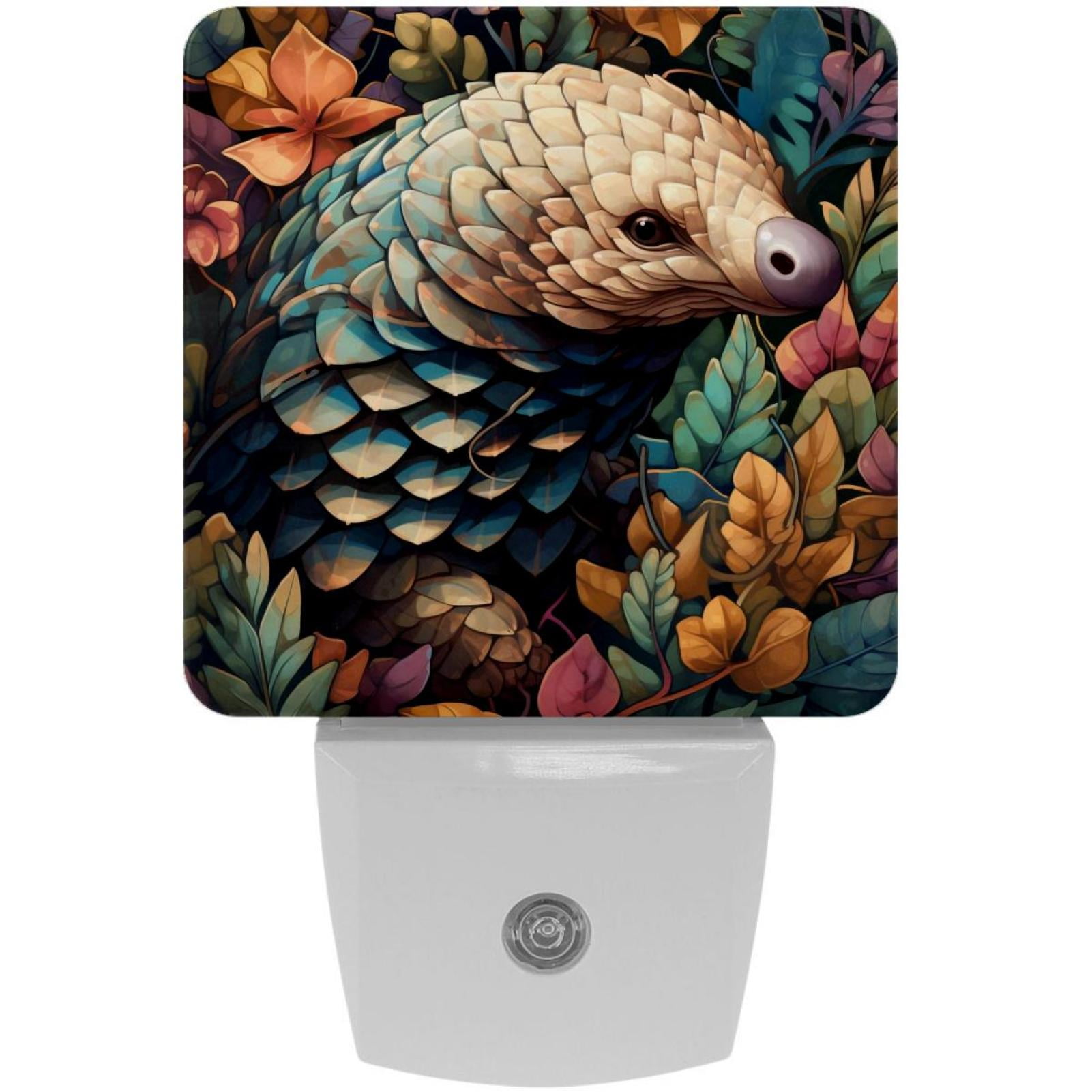 Pangolin LED Square Night Lights for Bedroom and Living Room ...