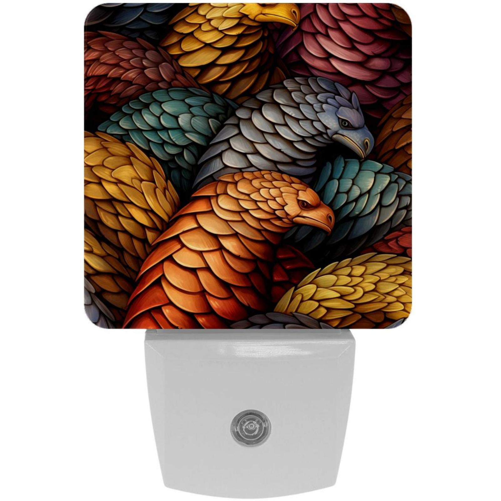 Pangolin LED Square Night Lights - Modern and Versatile Plug-in ...