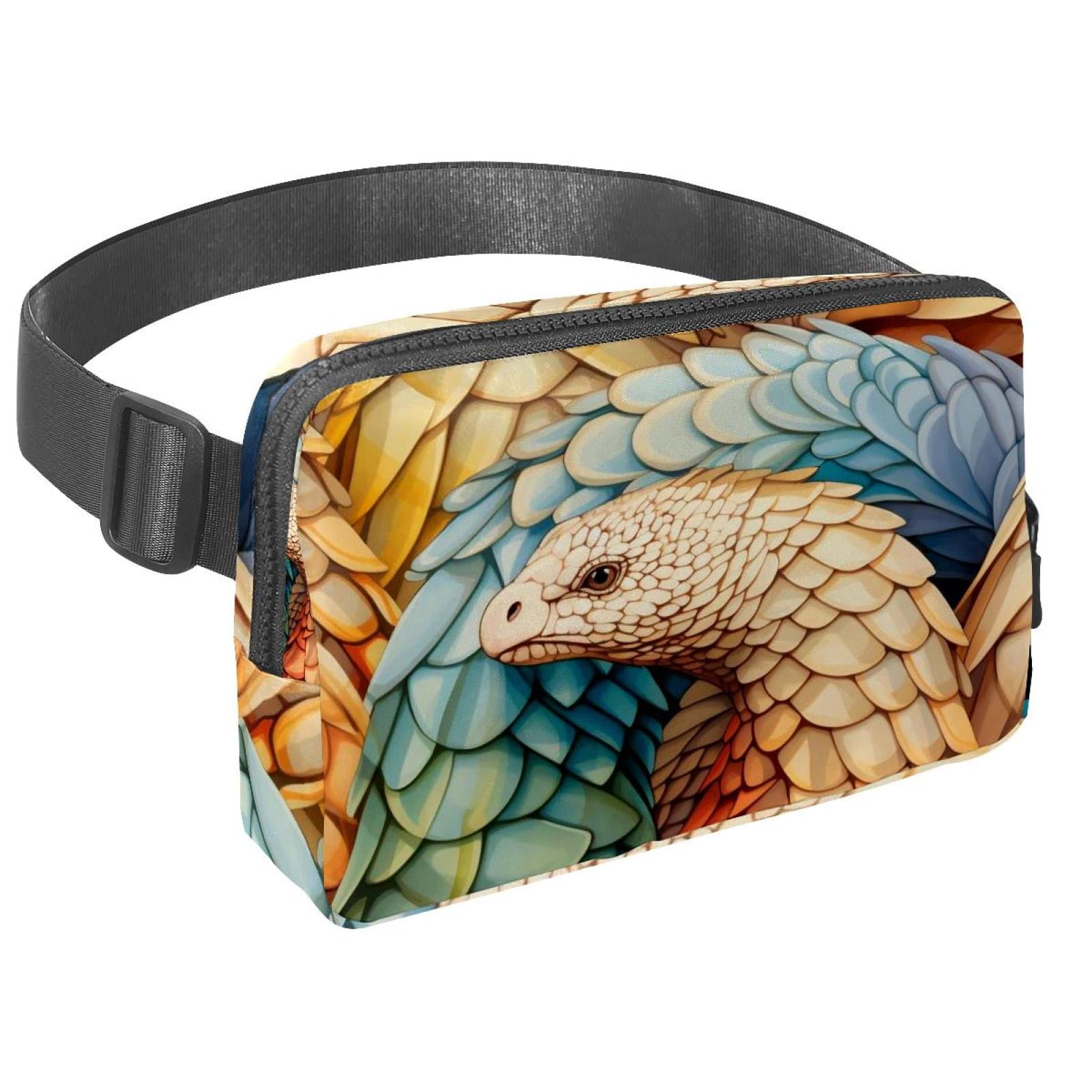 Pangolin Lightweight Adjustable Waist Bag with Extension Strap - Unisex ...