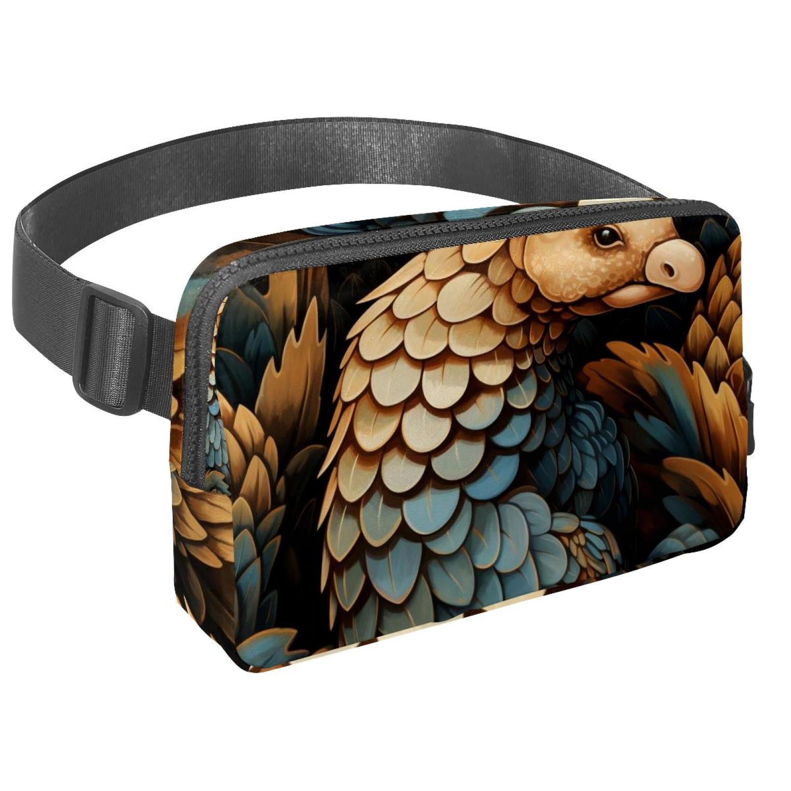 Pangolin Lightweight Crossbody Bag Fanny Pack Waist Bag Adjustable ...