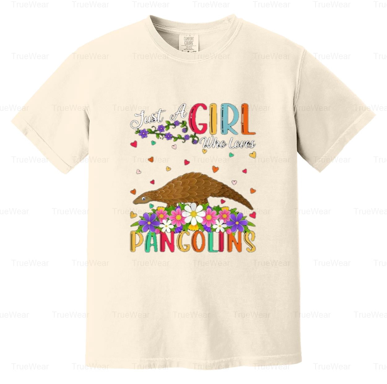 Pangolin Lover, Just Girl Who Loves Pangolins, Scaly Anteater, Cute ...