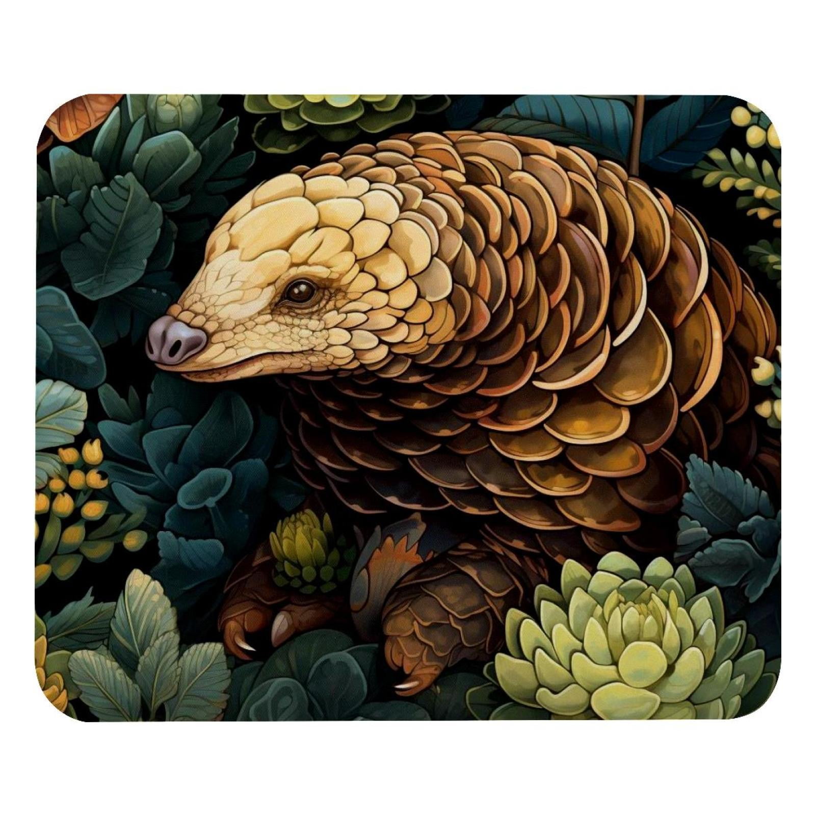 Pangolin Mouse Pad , Soft Cute Computer Mouse Mat with Rubber Base ...