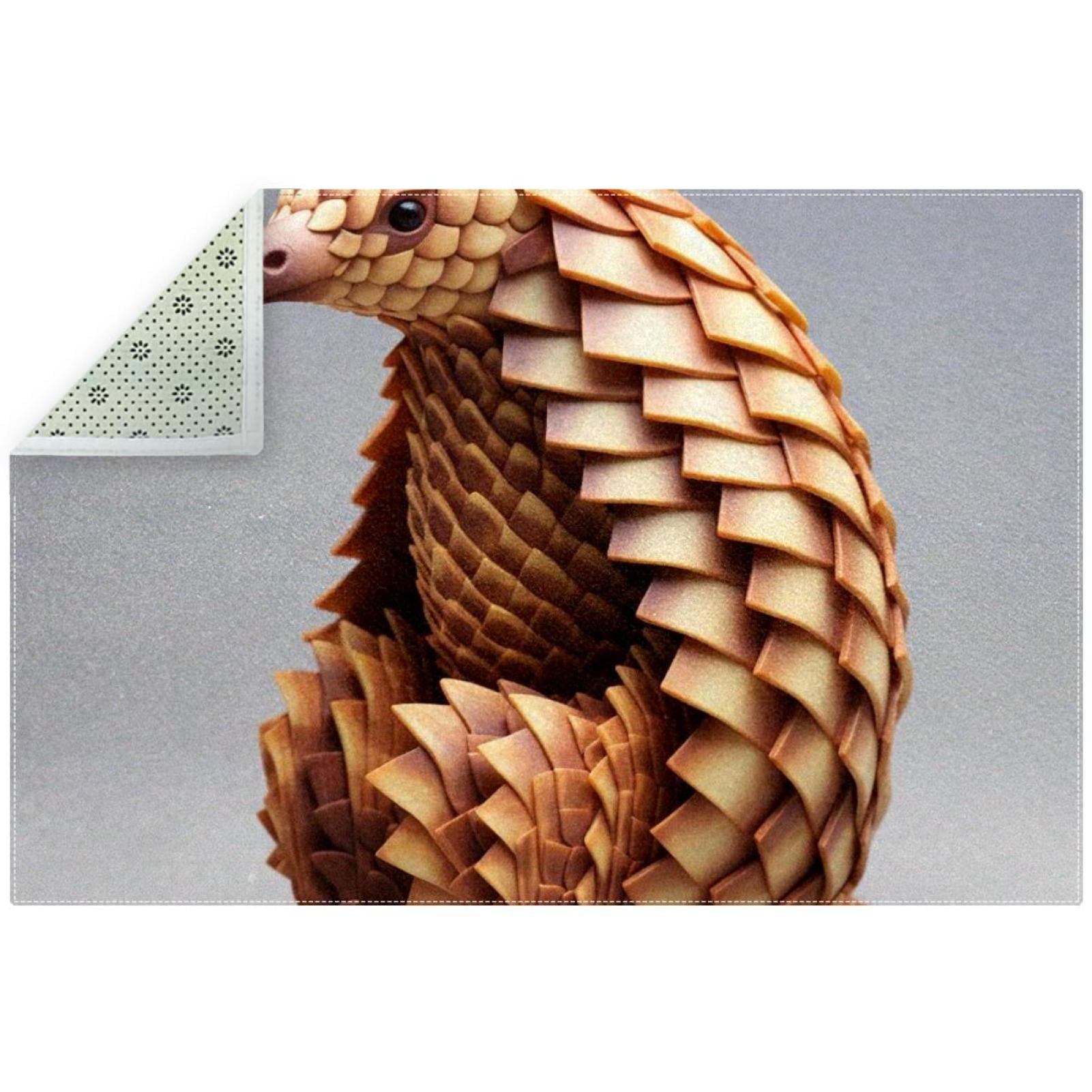 Pangolin Polyester Office Mat - Right-Angle Floor Protector for Comfort ...