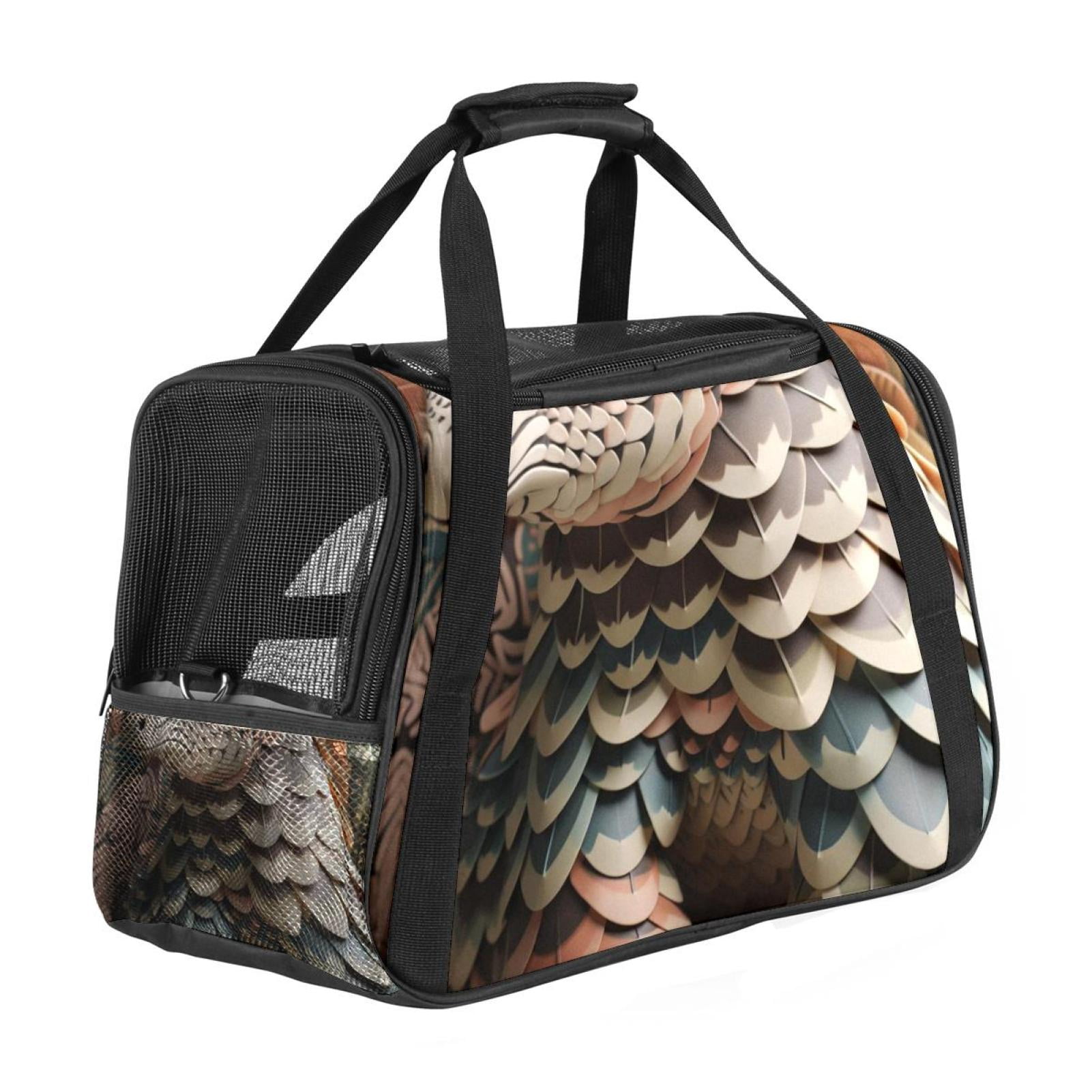 Pangolin Premium Fabric Dog Carrier - 17x10x11.8 in Pet Bag with 900D ...