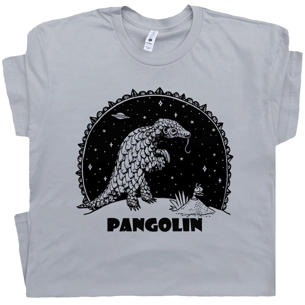 Pangolin T Shirt Cool Weird Animal Shirts for Women Men Pangolin Cute ...