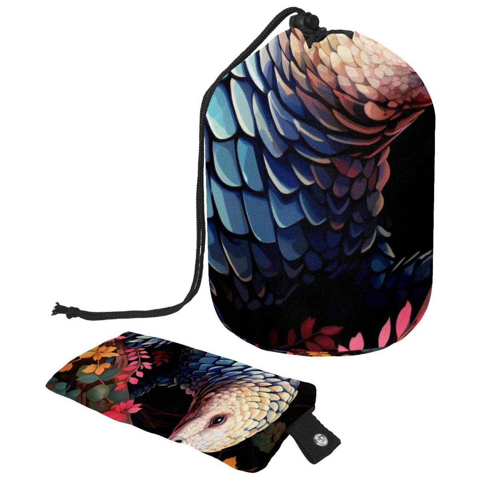 Pangolin Travel-Friendly Portable Mesh Shower Bags with Drawstring ...