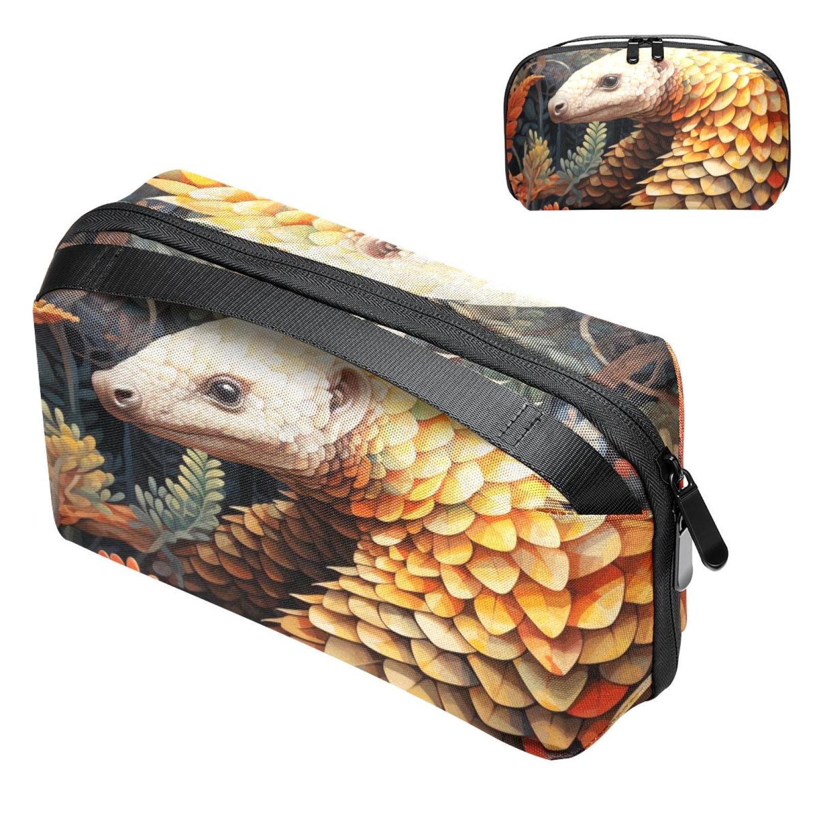 Pangolin Travel Organizer Oxford Cloth Waterproof Storage Pouch Hard ...