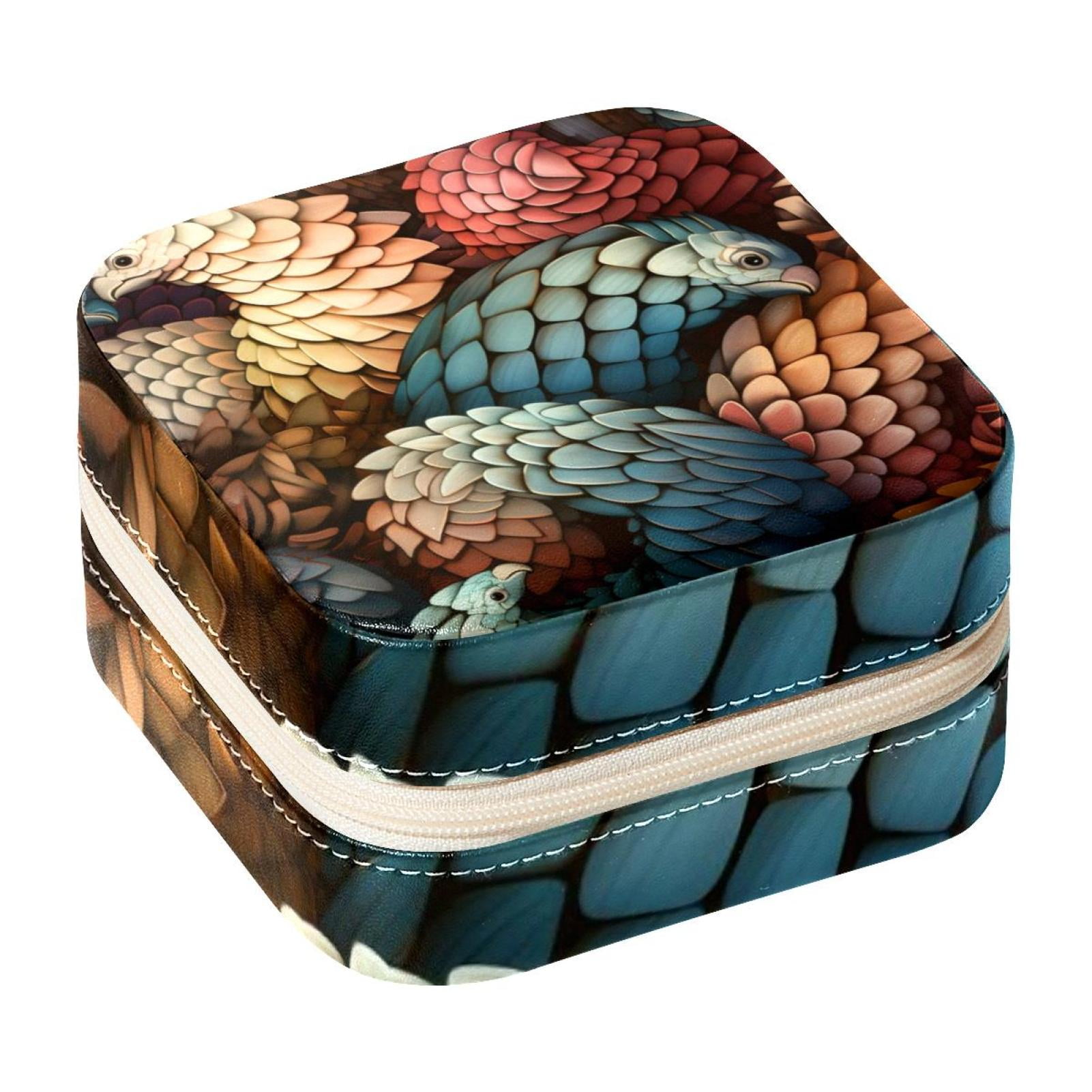 Pangolin Travel Portable Square Jewelry Organizer: Necklace Holder ...