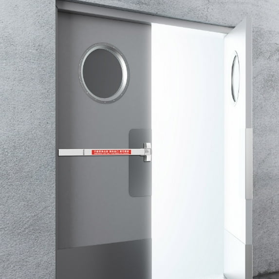 Panic Bar Exit Device Silver - Push Bar for Exit Doors & Exit Lever ...